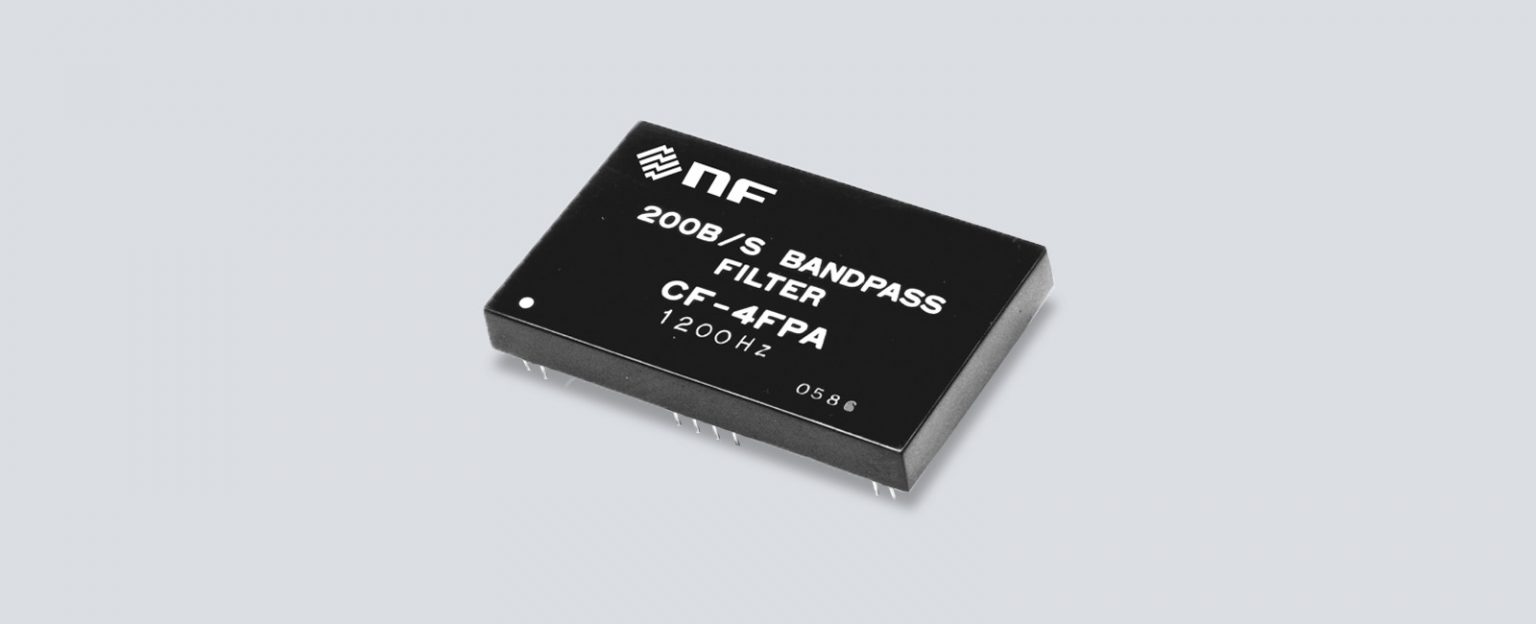 200B/Sバンドパスフィルタ CF-4FPA - 電子デバイス - フィルタ - エヌエフ回路設計ブロック