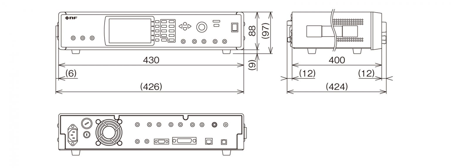 ディジタルロックインアンプ LI5600シリーズ - 電子計測器 - 微小信号測定器 - ロックインアンプ - エヌエフ回路設計ブロック