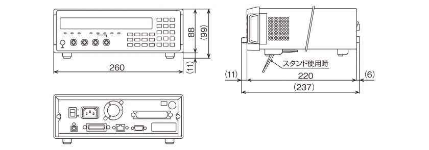LCRメータ ZM2371 / ZM2372 - 電子計測器 - インピーダンス測定器 - LCRメータ - エヌエフ回路設計ブロック