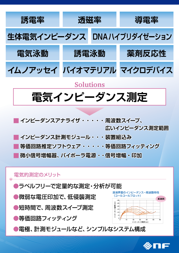 ライフサイエンス計測技術展 - エヌエフ回路設計ブロック